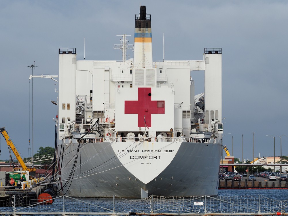 USNS Comfort Arrives in NYC - Reactionary Times